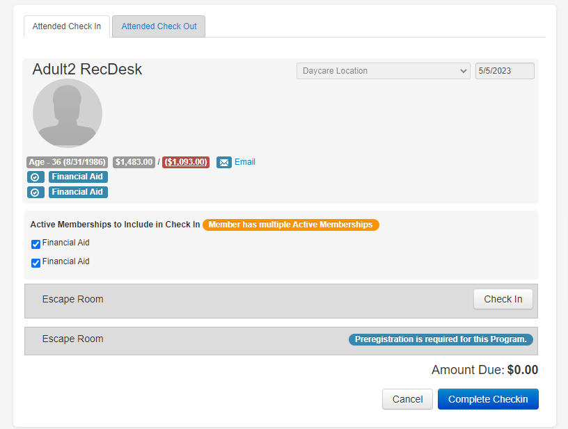 Drop-In Support - Easy to Use Recreation Software | RecDesk