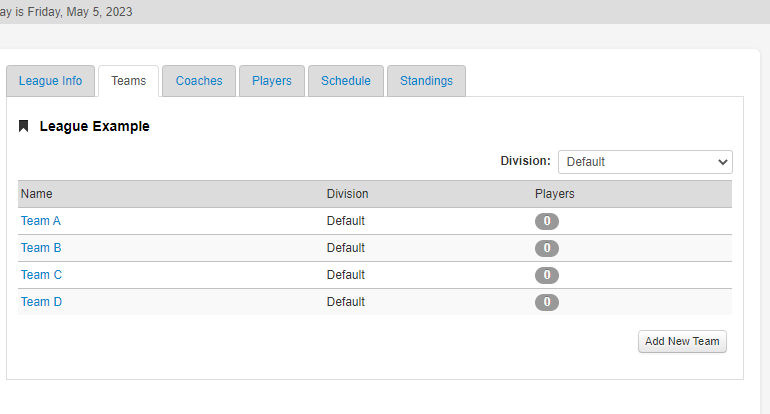 League Management - Easy to Use Recreation Software | RecDesk
