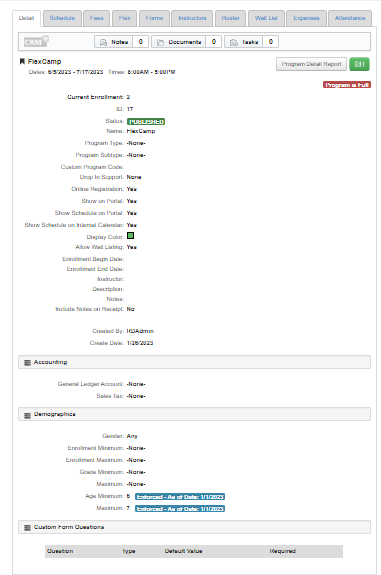 Program Management - Easy to Use Recreation Software | RecDesk
